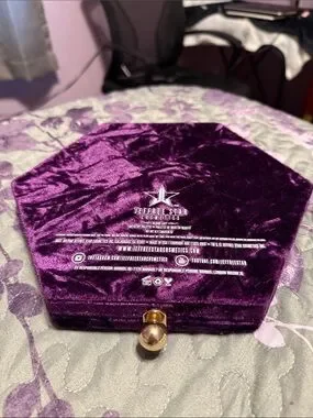 Jeffree Star | Makeup | Jeffree Star Purple Velvet Octagonal Jewelry ...